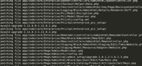 Patches How To Generate A Pre Patched Version Of Magento 1 SUPEE Patch Magento Stack Exchange