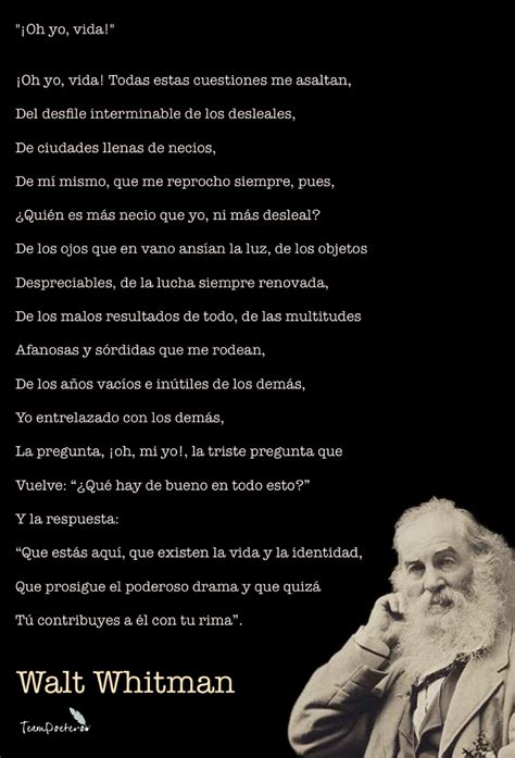 Team Poetero On Twitter Oh Yo Vida Todas Estas Cuestiones Me