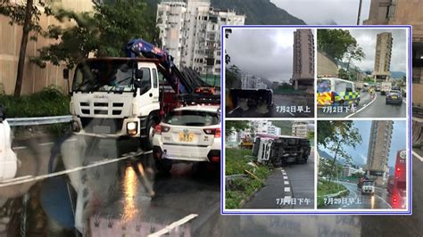 龍翔道近豐力樓再有貨車失控炒欄 28日四宗 星島日報