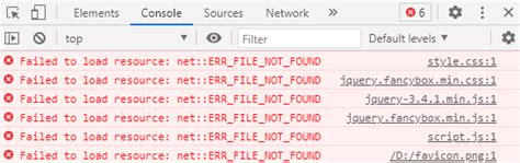 Failed To Load Resource Neterrfilenotfound · Issue 4685 · Hexojs