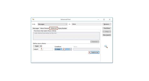 How To Search For Emails With Empty Subject Lines In Outlook Citizenside