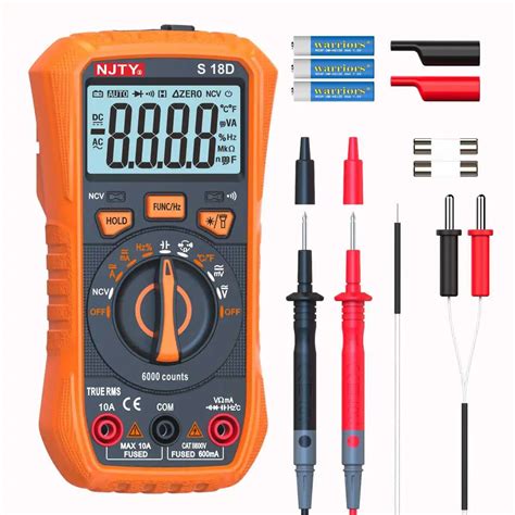 Digital Multimeter Tester Voltmeter Tester Current Resistance On Off
