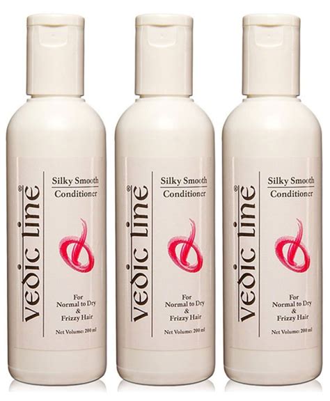 Vedic Line Conditioner Silky Smooth 200ml Pack Of 3 Conditioner