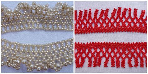 Art Jewelry Elements Beadwork Netting And A Tutorial