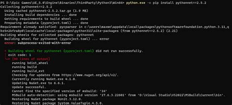 Project Acoustics Ue5 Troubles Python · Issue 89 · Microsoft