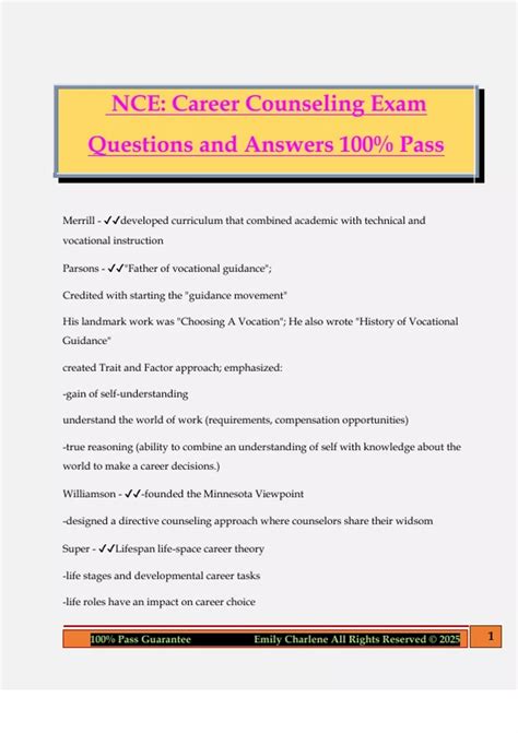 Assessment Nce Exam Questions And Answers 100 Pass Nce Stuvia Us
