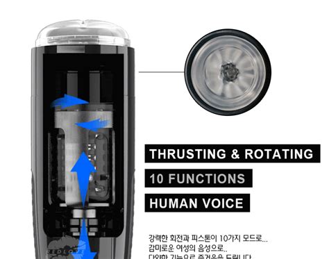 남성자동 강력한 회전과 피스톤 마스터베이션 컵 말론