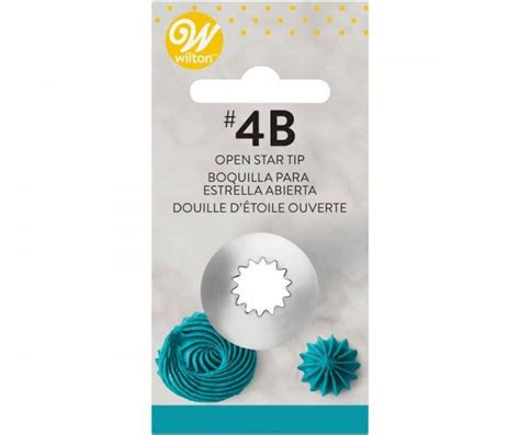 Wilton Open Star Tip 4b Sweet Success Products