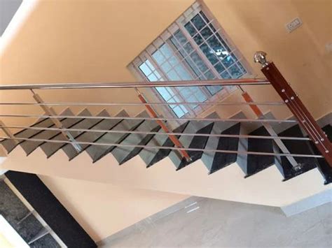 Silver Ss Staircase Railing For Home At ₹ 886 Feet In Bengaluru Id
