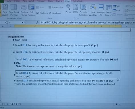 Solved File Home Insert Page LayoutFormulas Data Review View Chegg