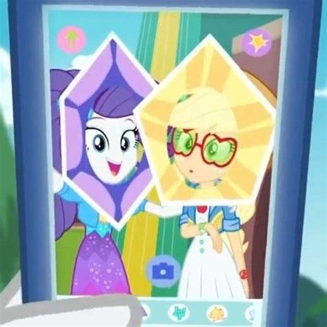 Rarity And Applejack Love