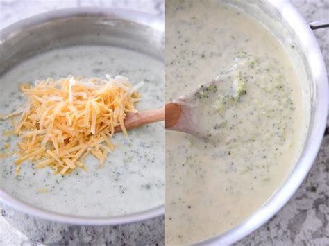 Homemade Broccoli Cheese Soup No Processed Cheese