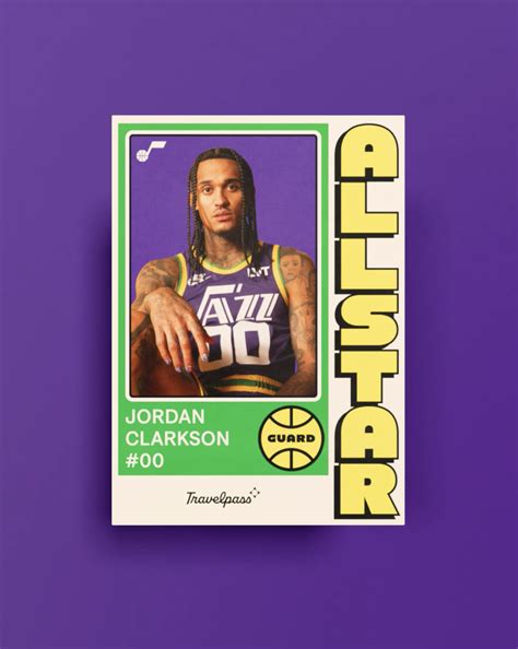 Utah Jazz All Star 2024 Campaign Fonts In Use