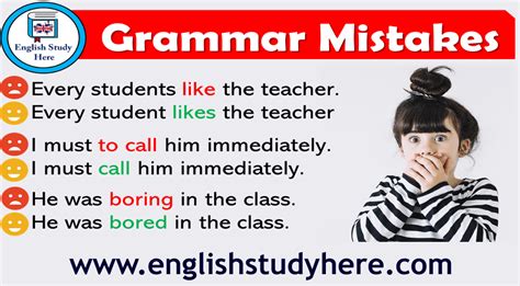 8 Most Common Grammatical Errors We All Need To Stop Making English