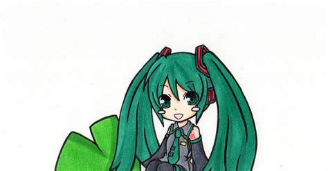Vocaloid ねぎくっしょん 緑葉 藍花のイラスト Pixiv