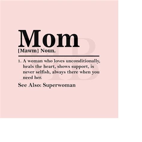 Mom Definition Svg Mom Quote Svg Superwoman Svg Mom Cut F Inspire