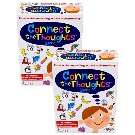Teachersparadise Amigo Games Connect The Thoughts Game Pack Of 2