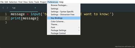 Sublime Text3使用python时input输入无反应如何解决python Input时sublime Text 3怎么办 Csdn博客