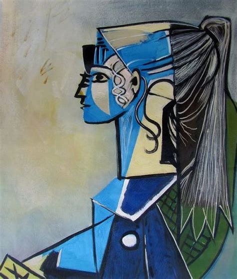 Portrait Of Sylvette David In Green Chair By Pablo Picasso 1954