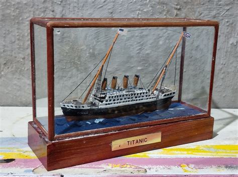 Small Model Of The RMS Titanic Etsy