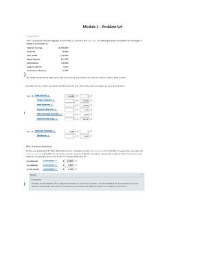 Solved The Following Is A Comprehensive Problem Which Encompasses All Financial Accounting