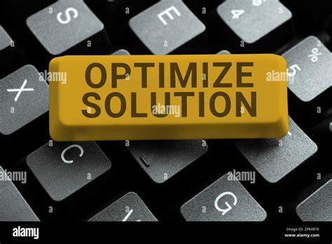 Text Caption Presenting Optimize Solution Business Showcase Process Of Finding The Greatest