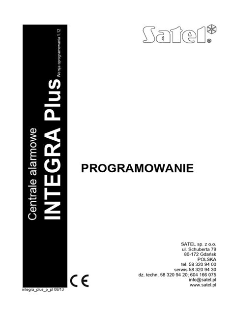Integra Plus Programowanie Pdf