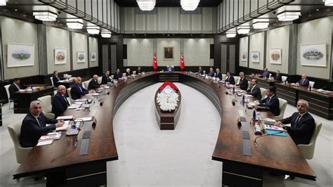 Kabine Toplantısı ne zaman saat kaçta Gözler Cumhurbaşkanı Erdoğanda