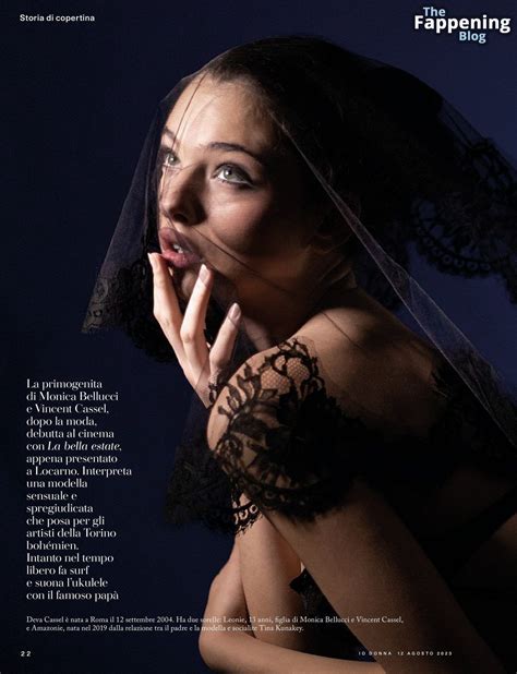 Deva Cassel Sexy Io Donna 8 Photos Thefappening