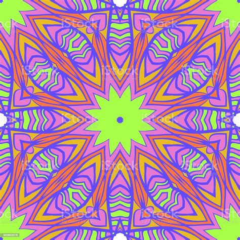 아름 다운 기하학적 꽃 장식입니다 완벽 한 아트 데코 패턴입니다 벡터 일러스트 레이 션 디자인 벽지 초대에 대 한 0명에 대한 스톡 벡터 아트 및 기타 이미지 Istock