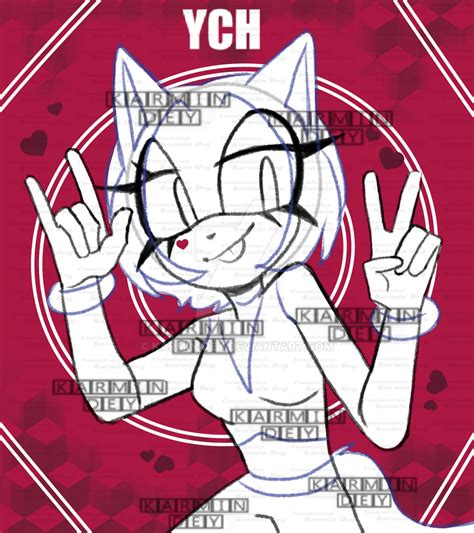 Sonic Ych Red Heart By Karmin Dey On Deviantart