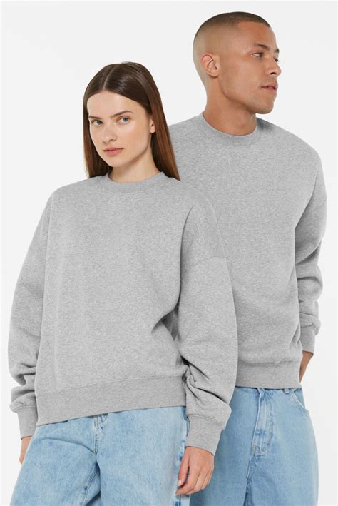 Camp David And Soccx Ad Am Sweatshirt Oversized Unisex Grey Melange