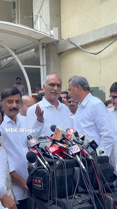 Ex Minsiter Harish Rao🔥 Appears Justice Pc Ghosh On Kaleshwaram