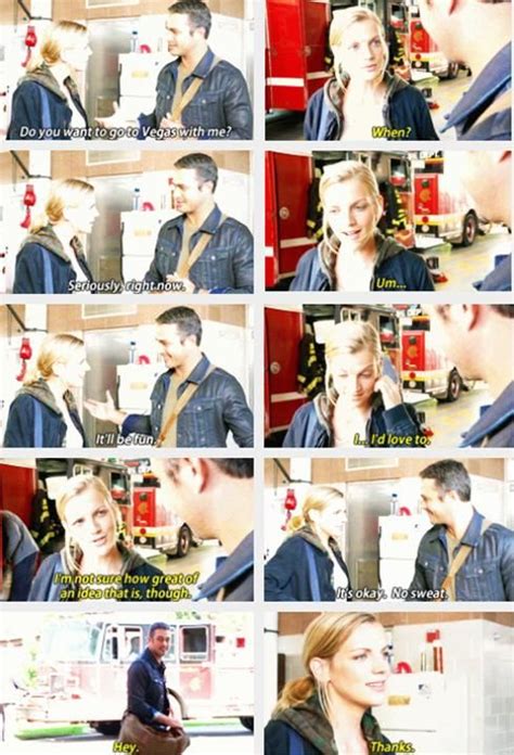 Severide Do You Want To Go To Vegas With Me 3x06 I Would Have