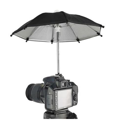 소프트 50cm Dslr 카메라 우산 범용 핫슈 커버 사진 액세서리 캐논용 양산 레인 홀더 티몬
