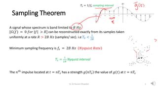Sampling And Signal Reconstruction Pdf