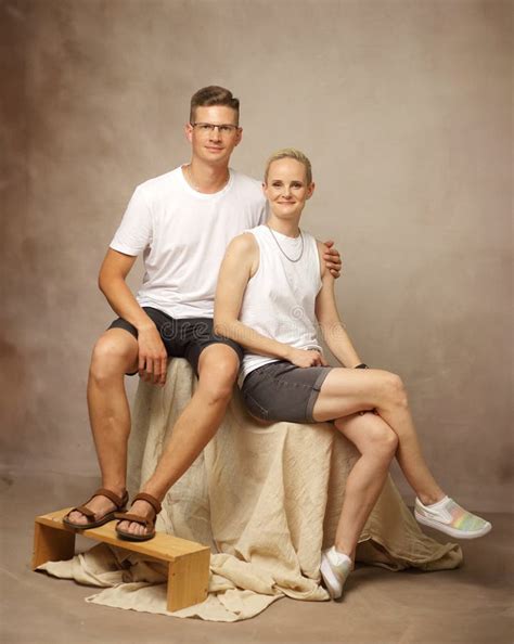 Real Adult Siblings Brother And Sister Stock Image Image Of Modern