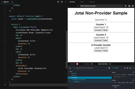 React 👻 Jotai 👻 Provider 完全に理解した！ かもメモ