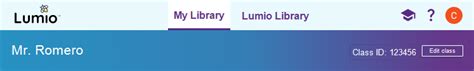Navigating The My Library Tab Lumio By Smart