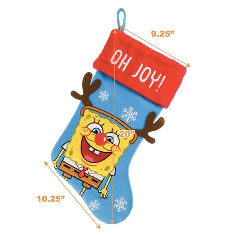 Spongebob Christmas Stocking Nickelodeon 興趣及遊戲 玩具 And 遊戲類 Carousell