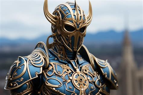 Premium Photo Celestial Protector In Prague