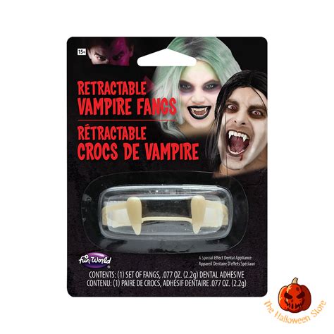 Retractable Vampire Teeth The Halloween Store