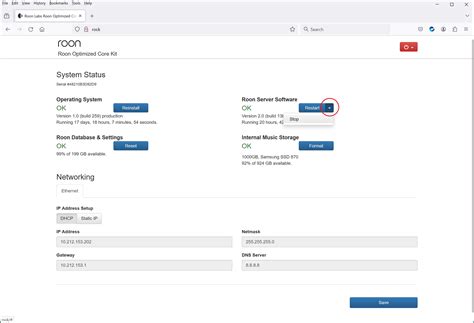 External Storage ROCK Roon Labs Community