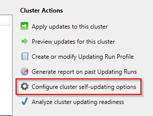 Setting Up Cluster Aware Updates On Server With Pre Staged Object Paul Arquette
