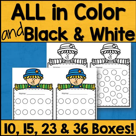 Fall Or Autumn Do A Dot Marker Dot Dauber Activity Andor Sticker