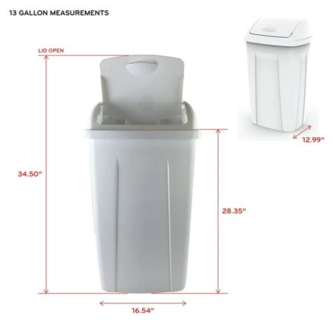 Plastic Trash Barrels