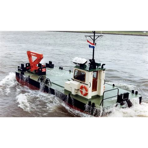 Container Modular Barge Logistic Barge Work Boat Modular Pontoon And Platfoms System