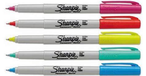 Sharpie Assorted Color Burst Permanent Markers Ultra Fine 5 Pkg • Price