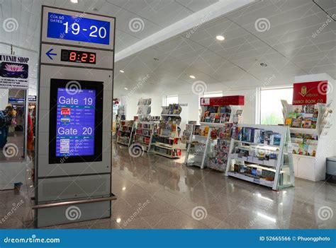 Asian Travellers At Arrival Terminal In Tan Son Nhat Editorial Photo