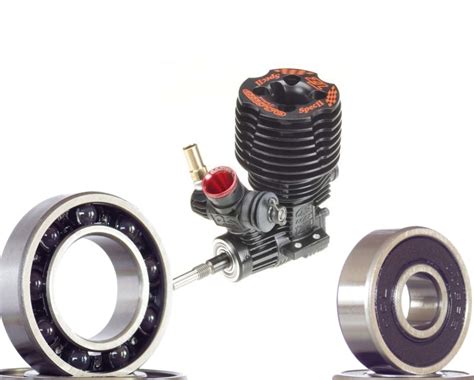 OS Speed 12TZ Spec II Engine Bearing Kit Steel Ceramic Options Plaig Bearings